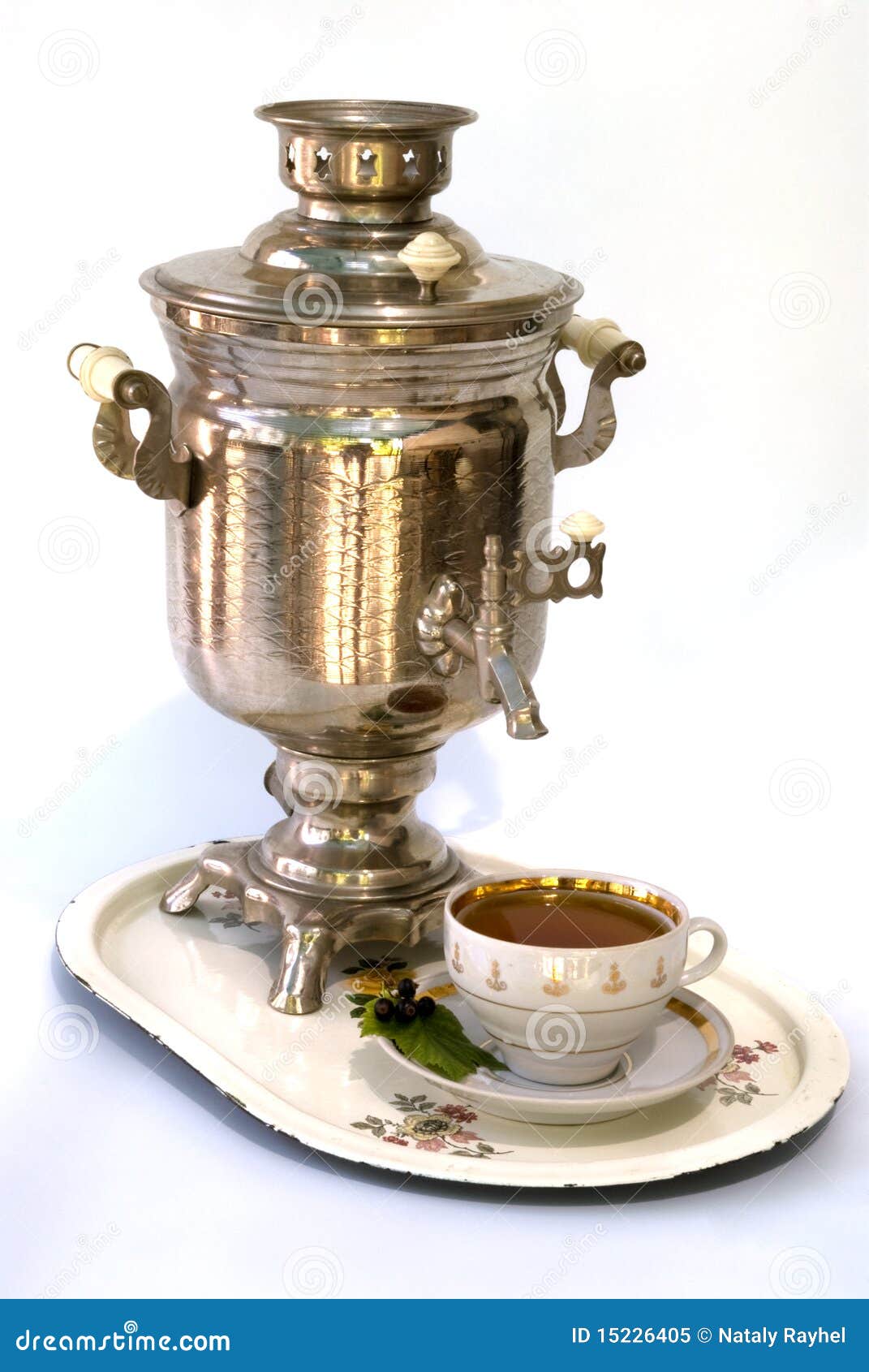 Samovar stock image. Image of souvenir, decoration, traditionally ...