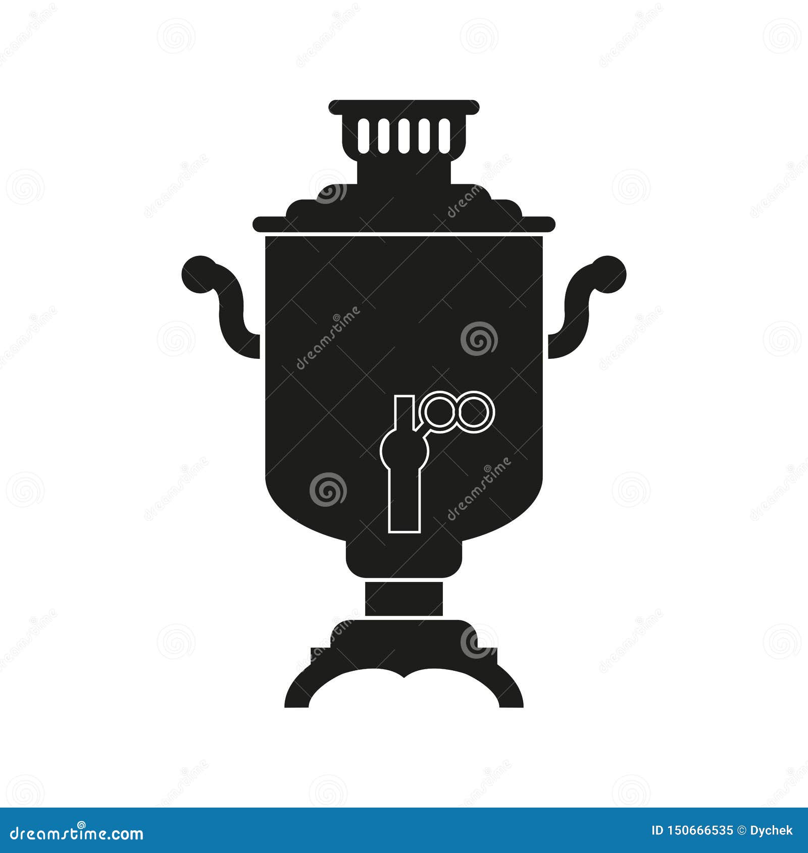 Samovar Icon. Simple Flat Vector Illustration Stock Vector ...