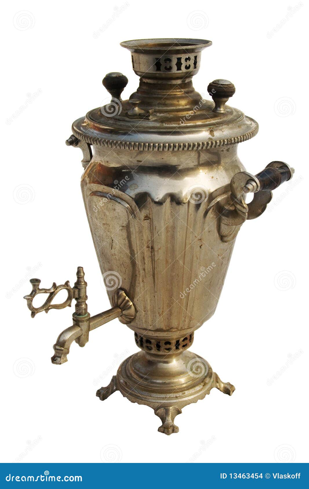 Samovar ruso foto de archivo. Imagen de recuerdo, utensilio - 13463454