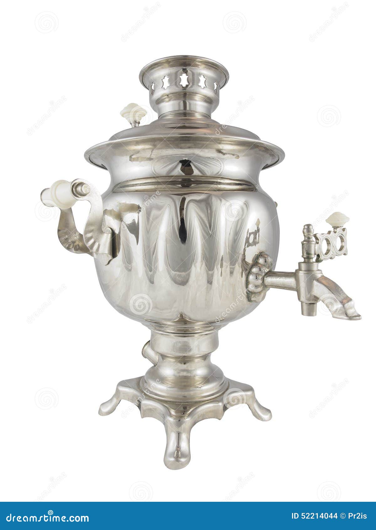 Samovar ruso tradicional foto de archivo. Imagen de plata - 52214044