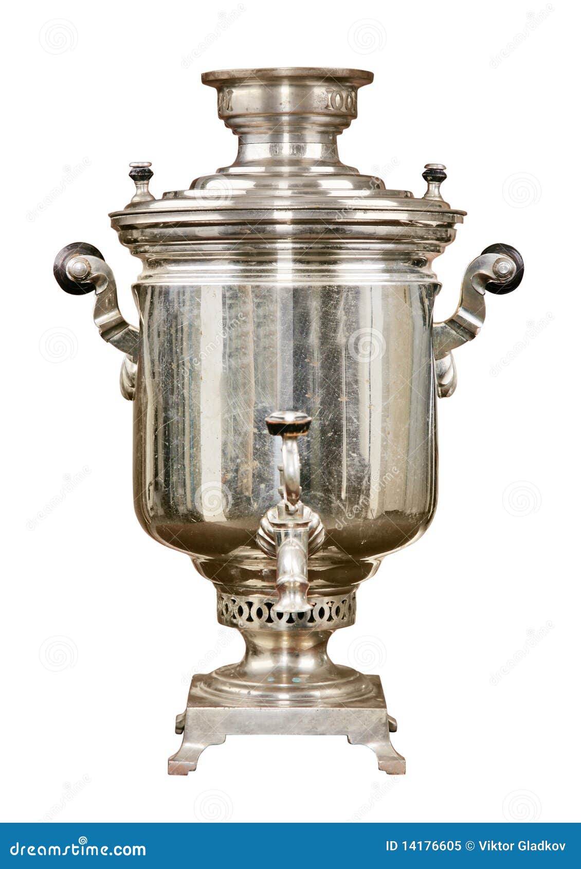 Samovar ruso viejo del té imagen de archivo. Imagen de ruso - 14176605