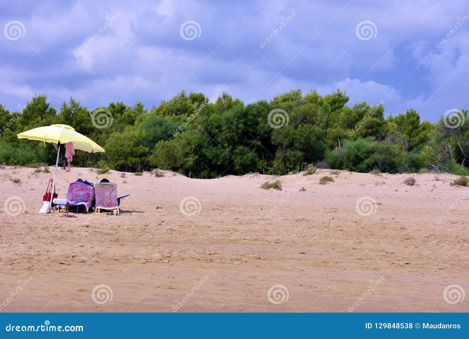 Sampieri beach Ragusa stock photo. Image of sicily, europe - 129848538