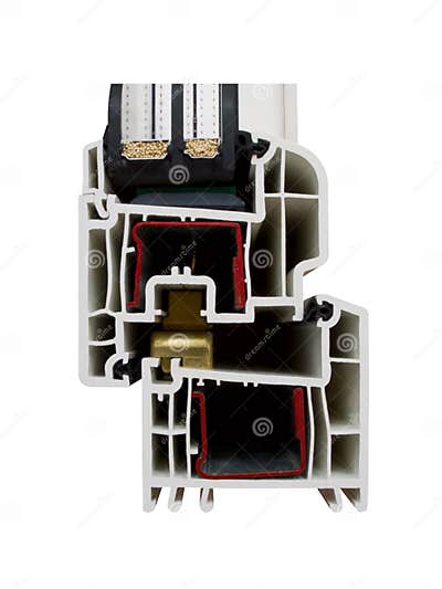 The Sample 2 of PVC of Window Stock Image - Image of macro, furniture ...