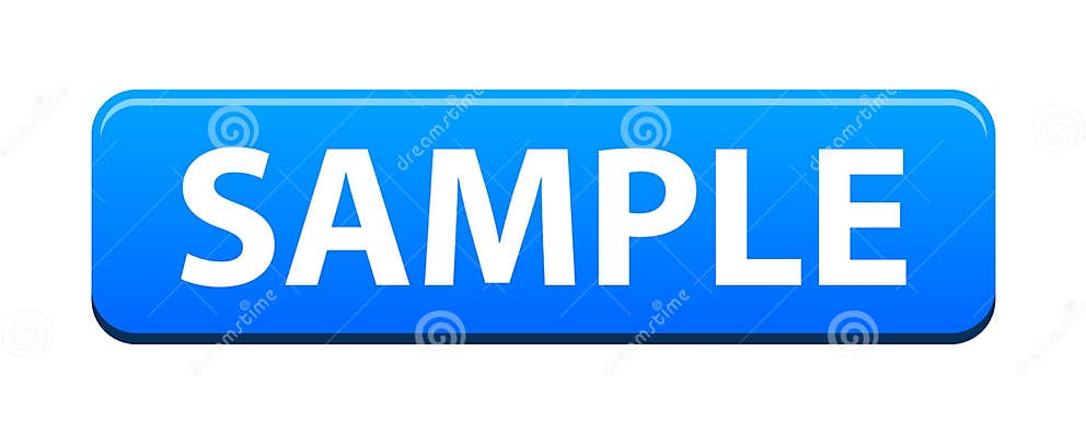 Sample button stock vector. Illustration of download - 220540622