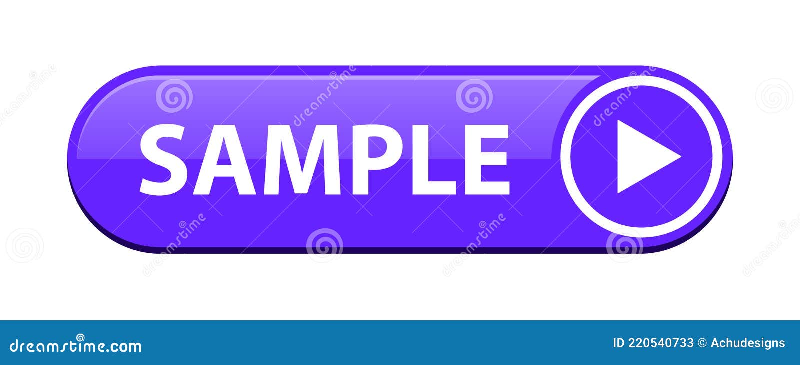 Sample button stock vector. Illustration of icon, business - 220540733