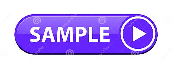 Sample button stock vector. Illustration of icon, business - 220540733