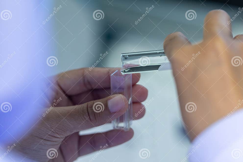 Spectrophotometer for Lab Experiments. Stock Image - Image of ...