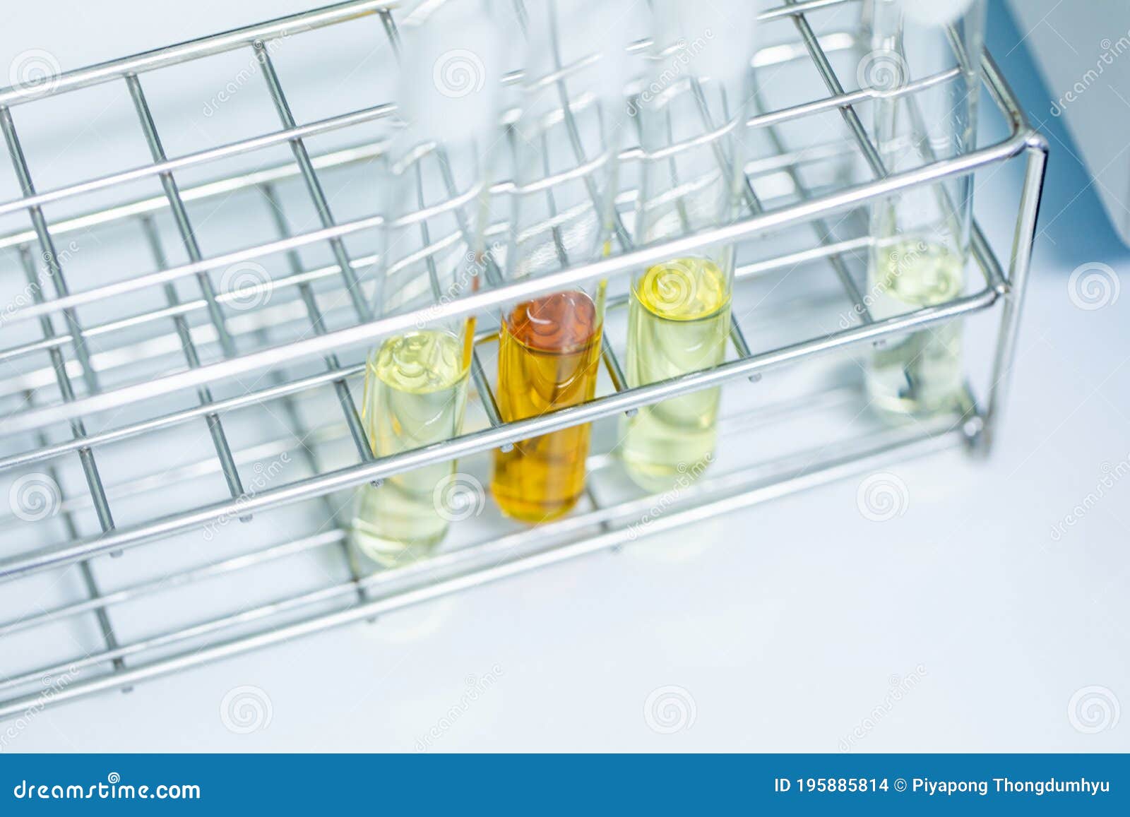 Spectrophotometer for Lab Experiments. Stock Photo - Image of blue ...