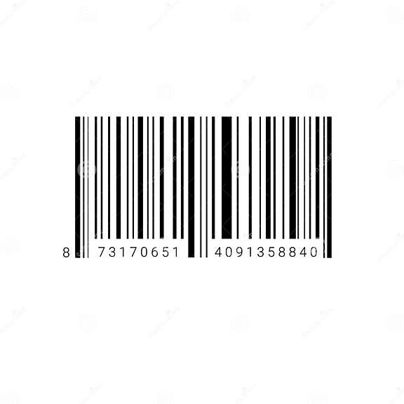 Sample Bar Code for Scanning Icon Stock Vector - Illustration of ...