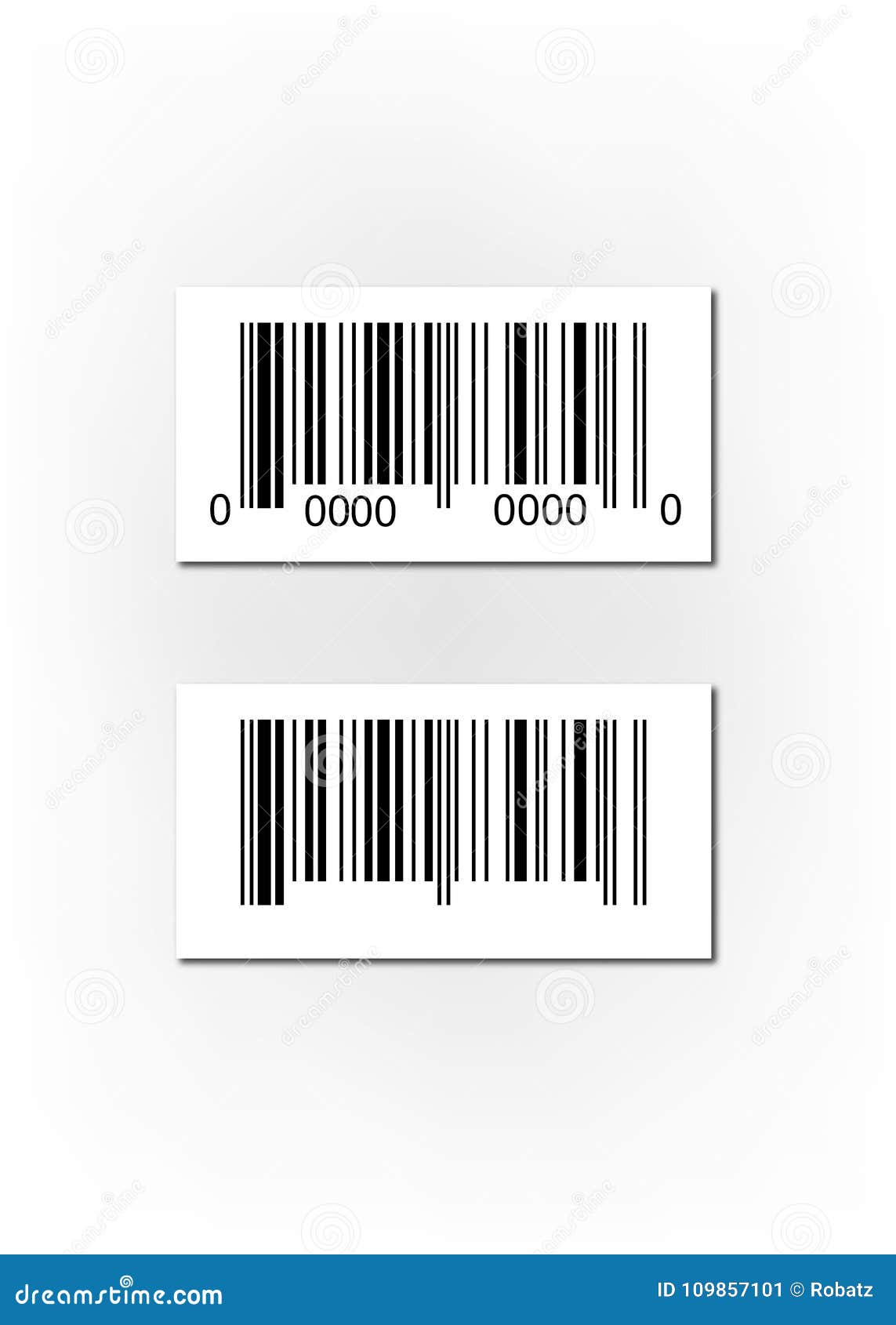 Sample Bar Codes for Scanning Icon Vector Illustration Isolated Stock ...