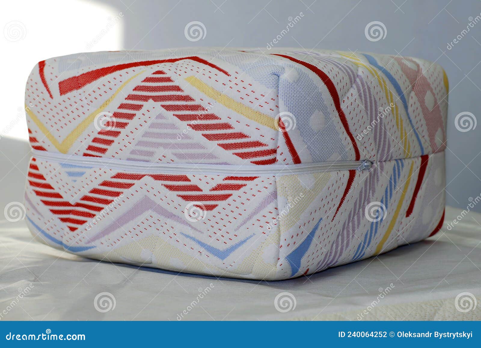 Sample of the Bed Mattress, Exhibition Copy Stock Photo - Image of card ...