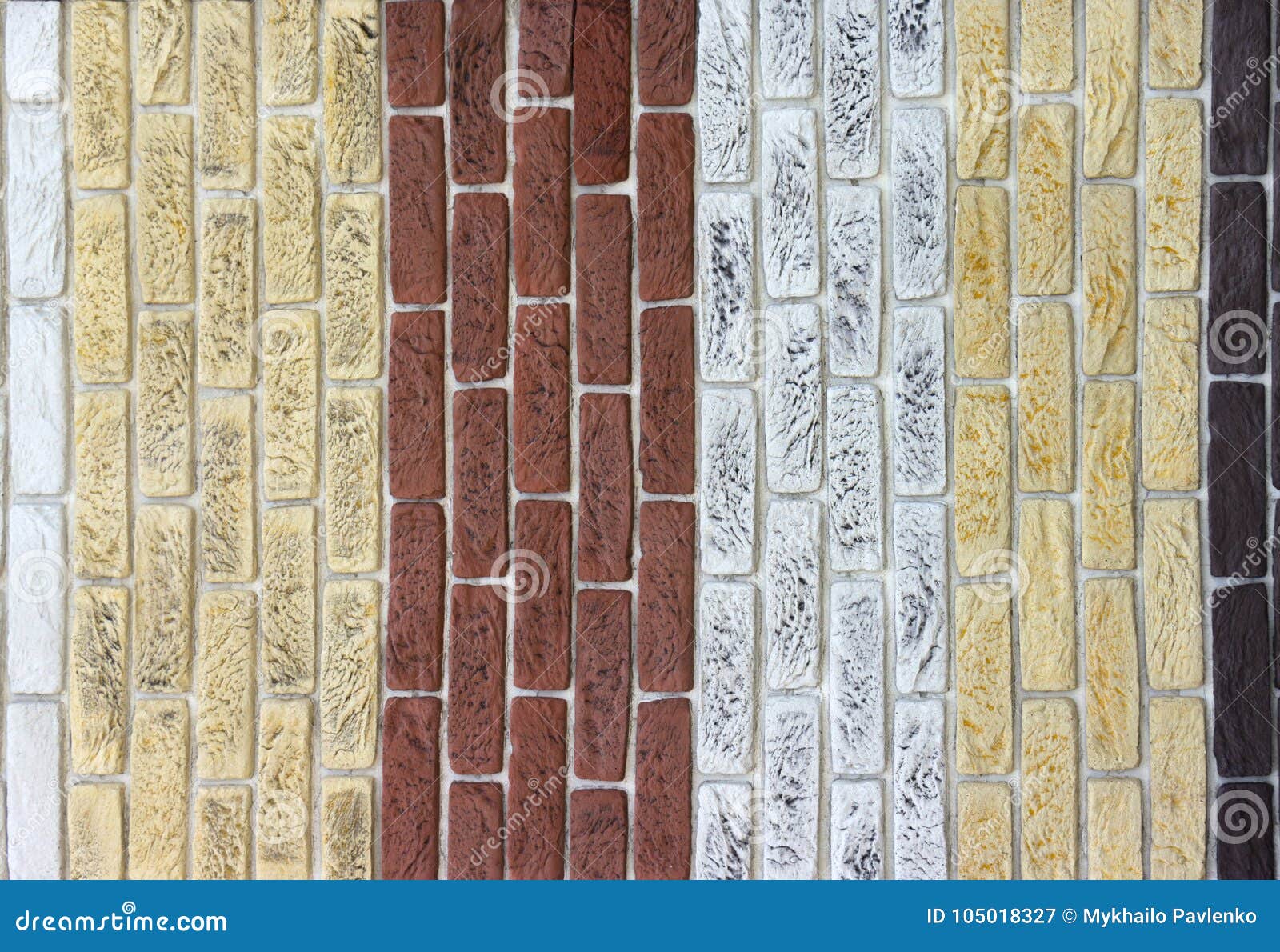 The Sample of Brick Wall Texture Background Stock Image - Image of ...