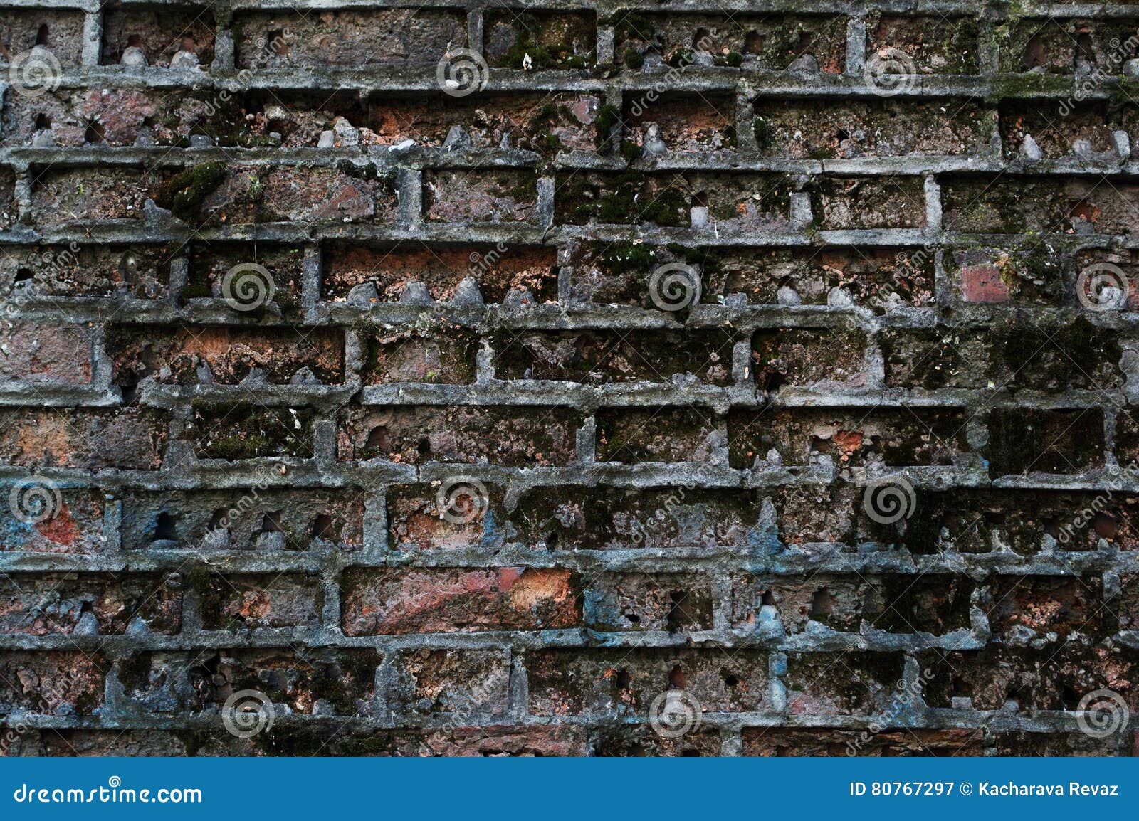 A Sample of the Brickwork Surface Stock Image - Image of brown, urban ...