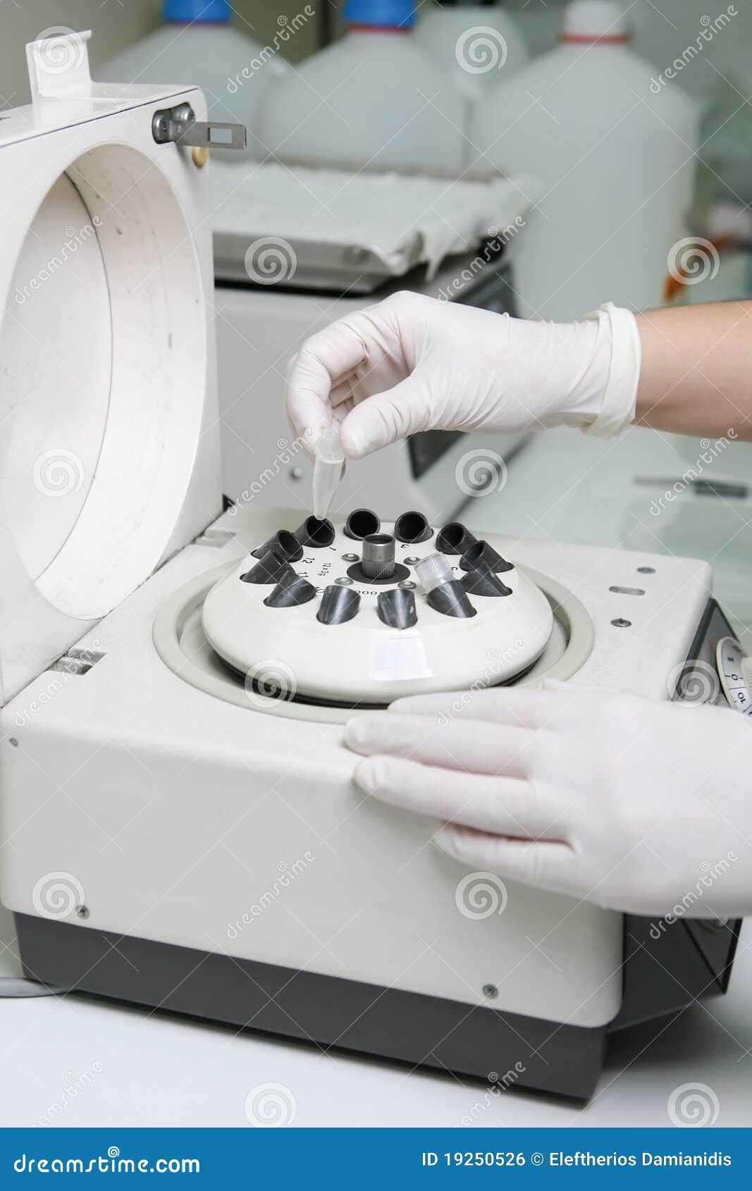 Centrifuge For Human Blood Analysis Royalty-Free Stock Image ...