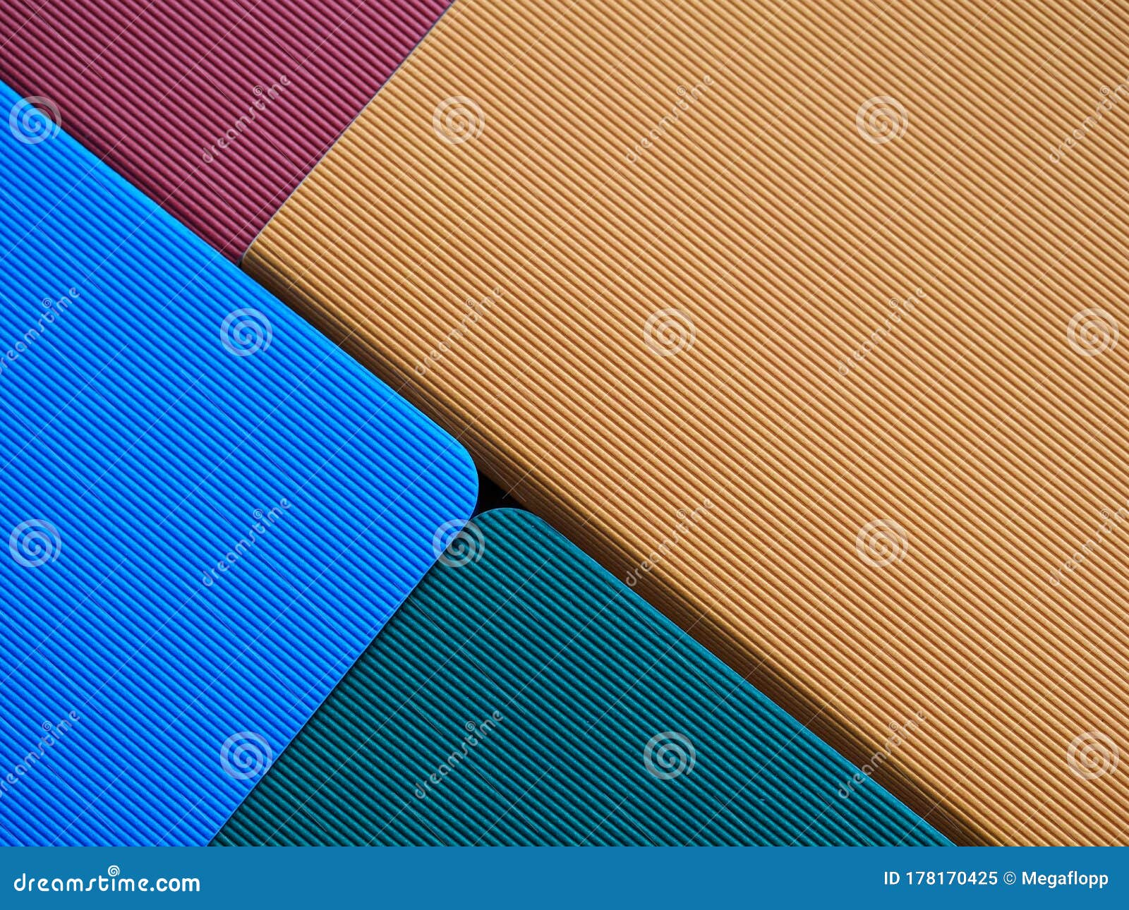 Sample of Colored Structured Craft Paper Stock Image - Image of ...