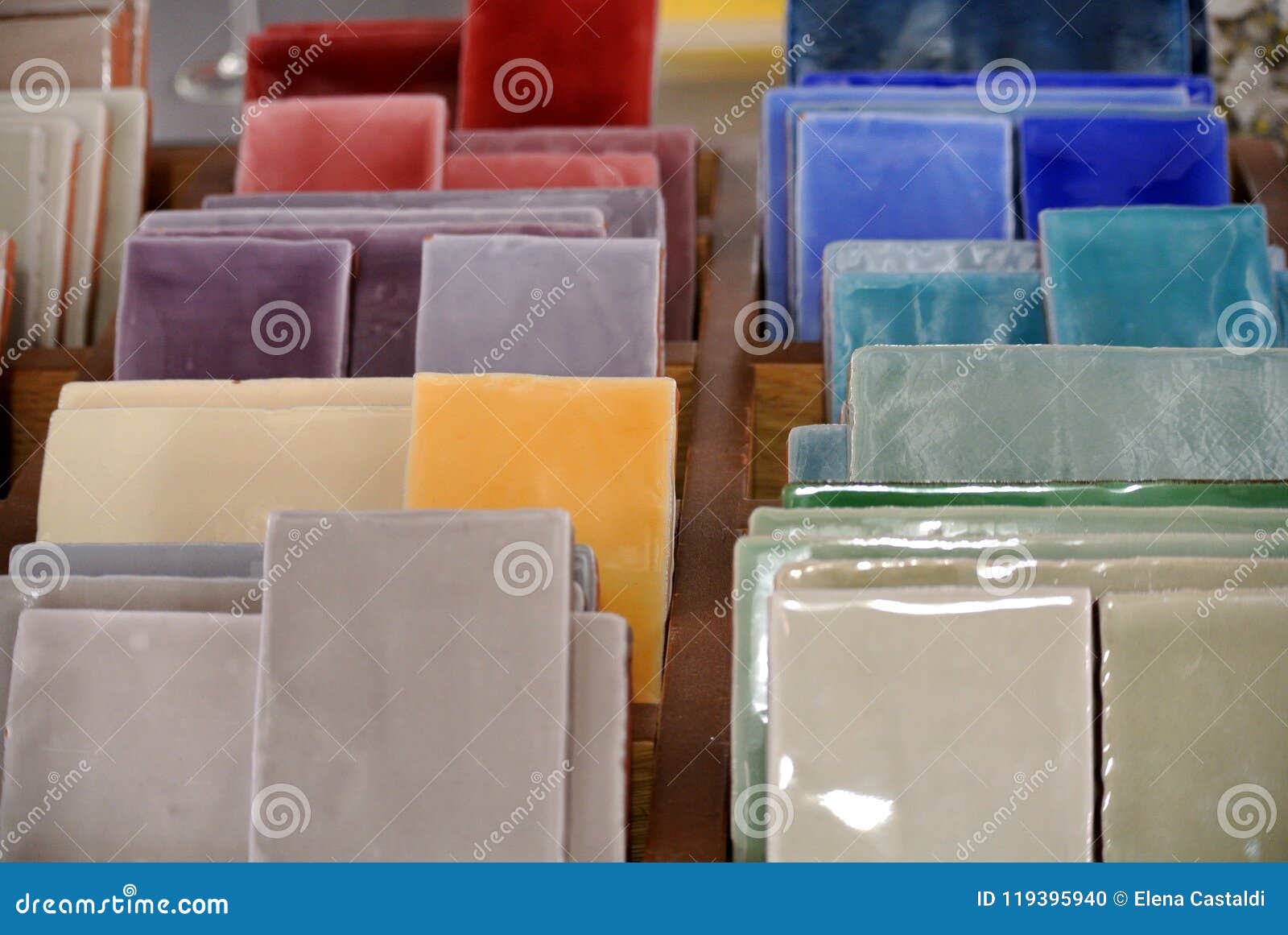 Sample of colored tiles stock photo. Image of high, color - 119395940