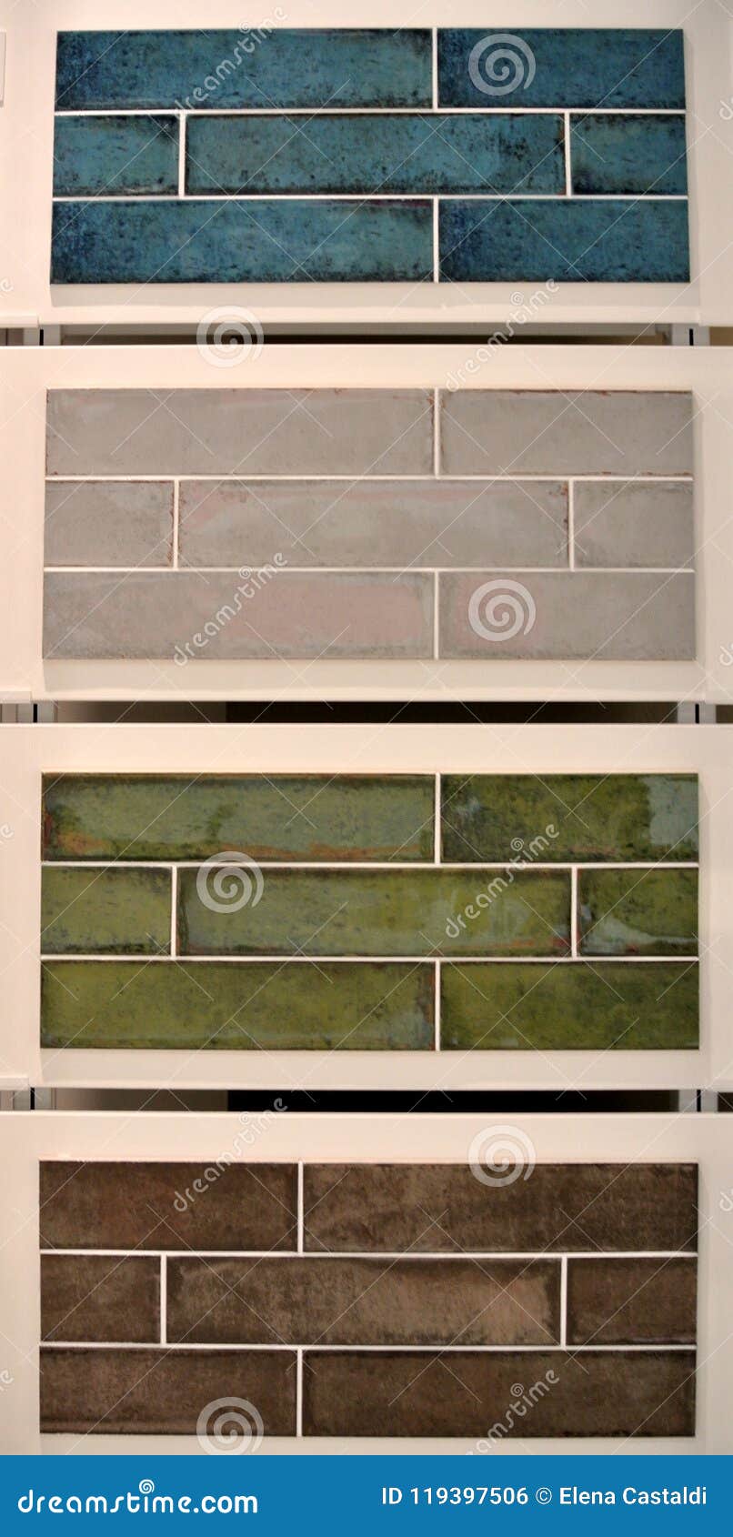 Sample of colored tiles stock photo. Image of color - 119397506