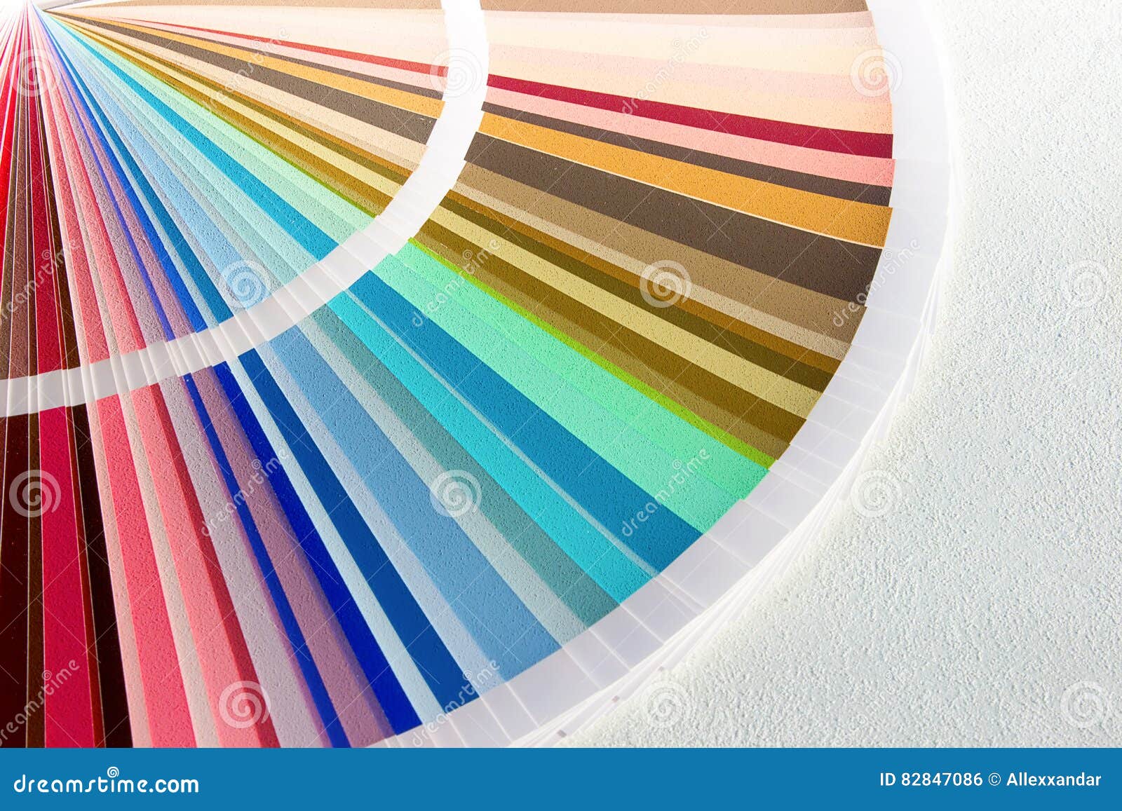 Sample Colors Catalog. Color Palette Guide Stock Photo - Image of ...