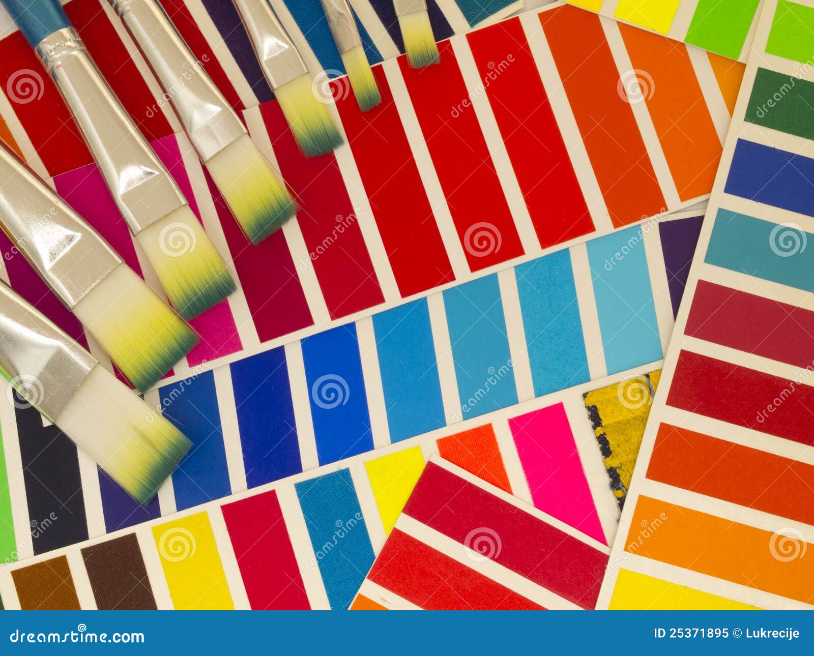 Sample colors spectrum stock image. Image of maroon, multi - 25371895