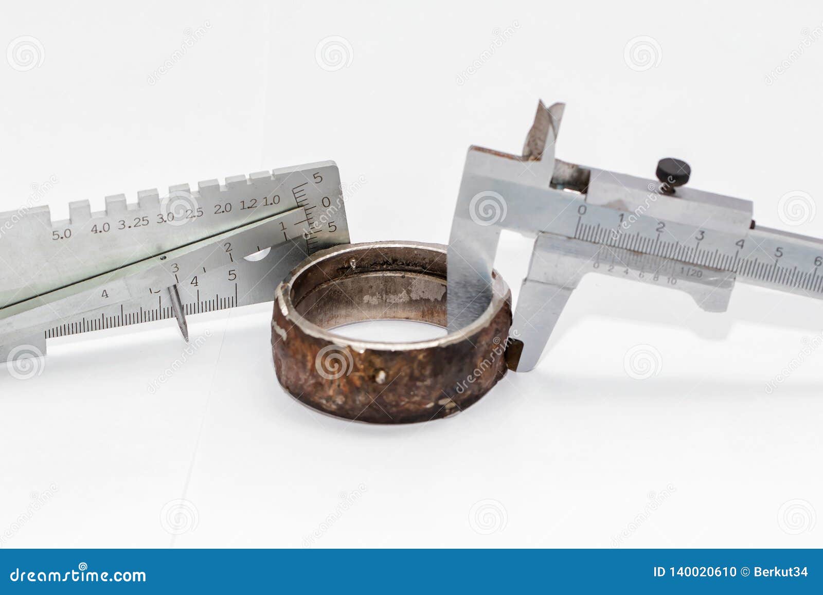 Sample of Defective Welds with Different Types of Defects Stock Photo ...