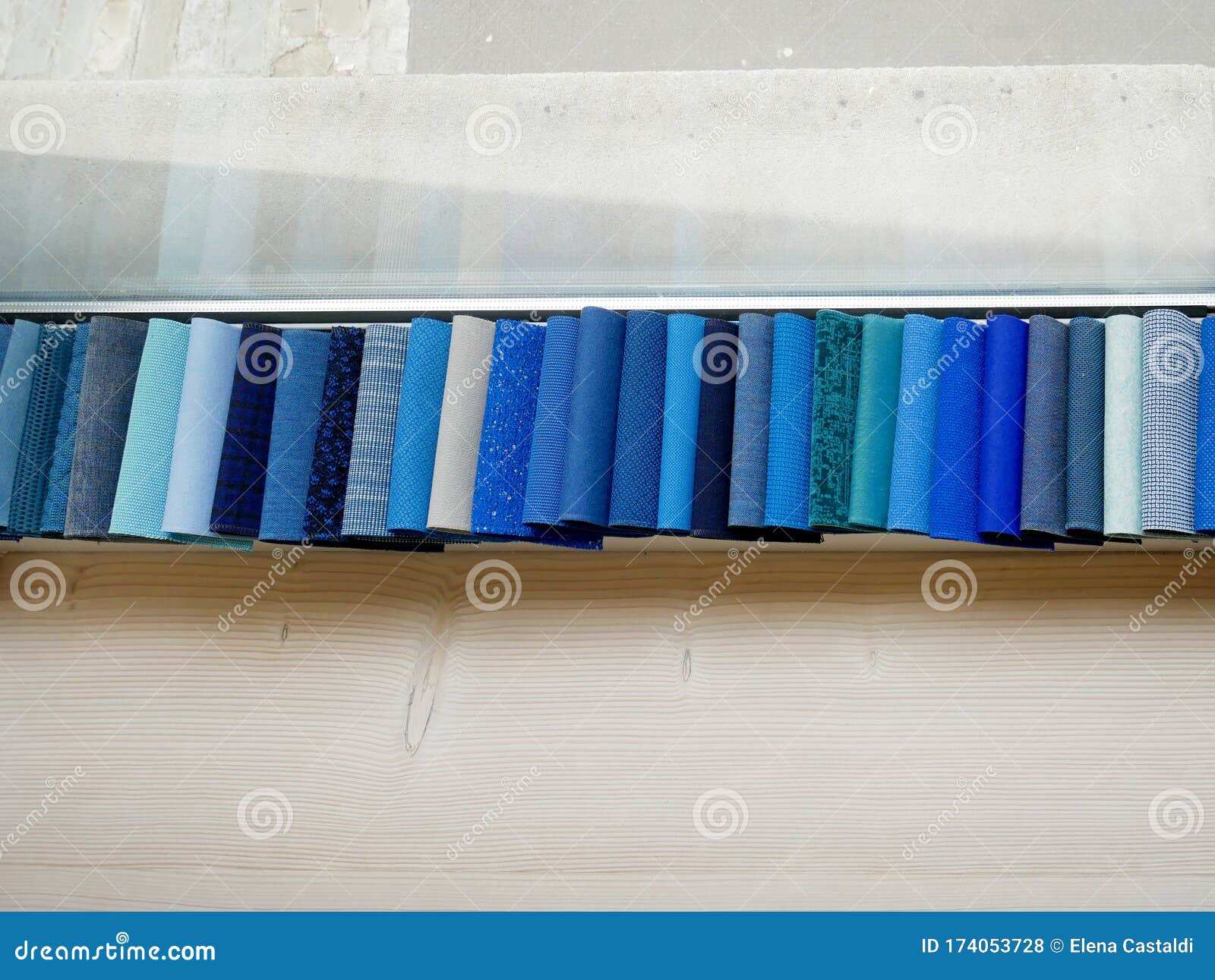 Sample of Fabric and Materials Stock Photo - Image of color, file ...