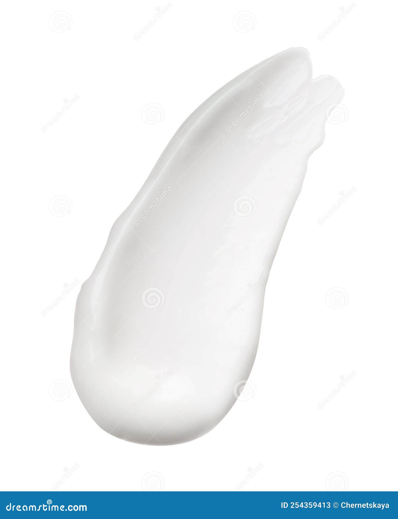 Sample of Face Cream Isolated, Top View Stock Image - Image of ...