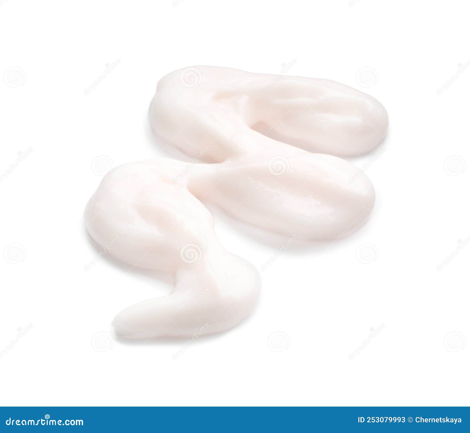 Sample of Face Cream on White Background Stock Image - Image of skin ...