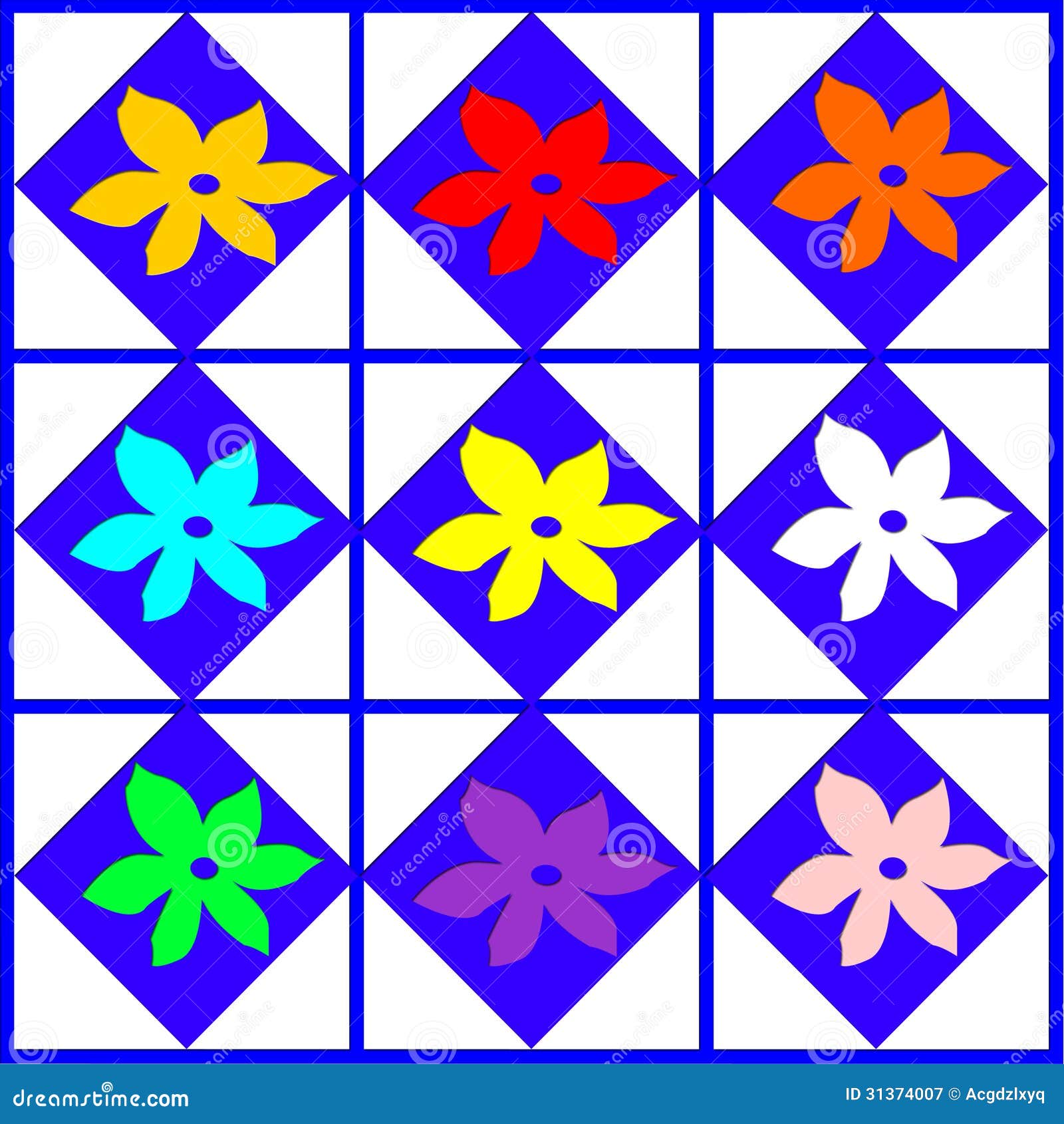 Sample Of Flowers Stock Image | CartoonDealer.com #31374007