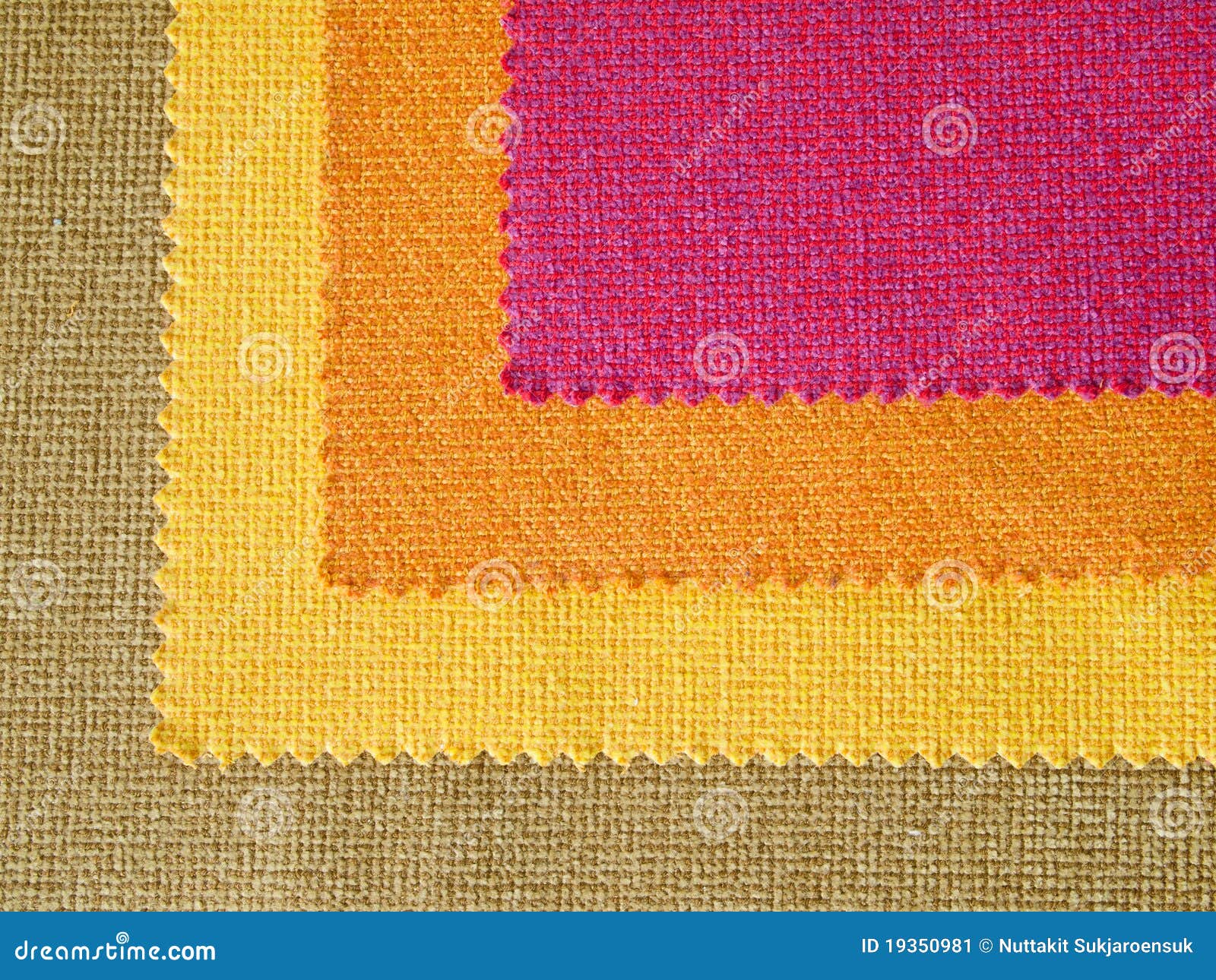 Sample Hot Tone Color Fabric Stock Image - Image of beautiful, textiles ...