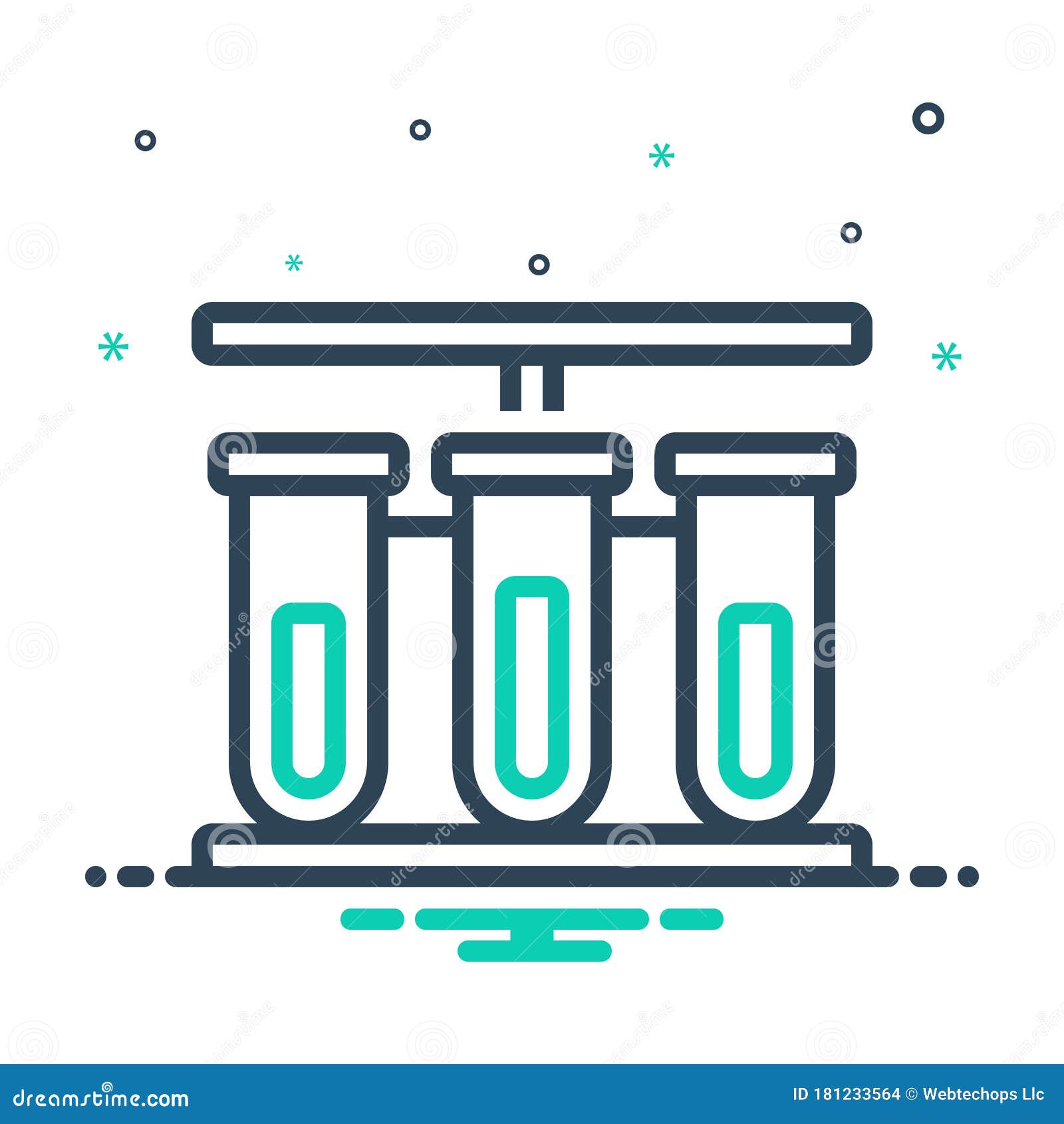 Mix Icon for Sample, Specimen and Sampler Stock Vector - Illustration ...