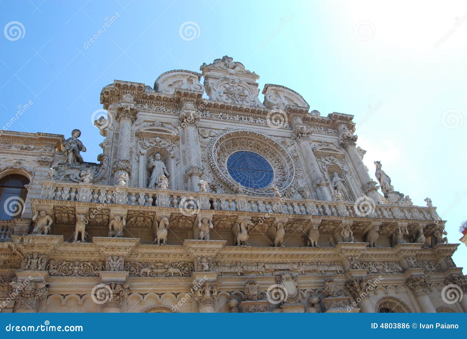 Sample of Italian Barocco stock photo. Image of lecce - 4803886
