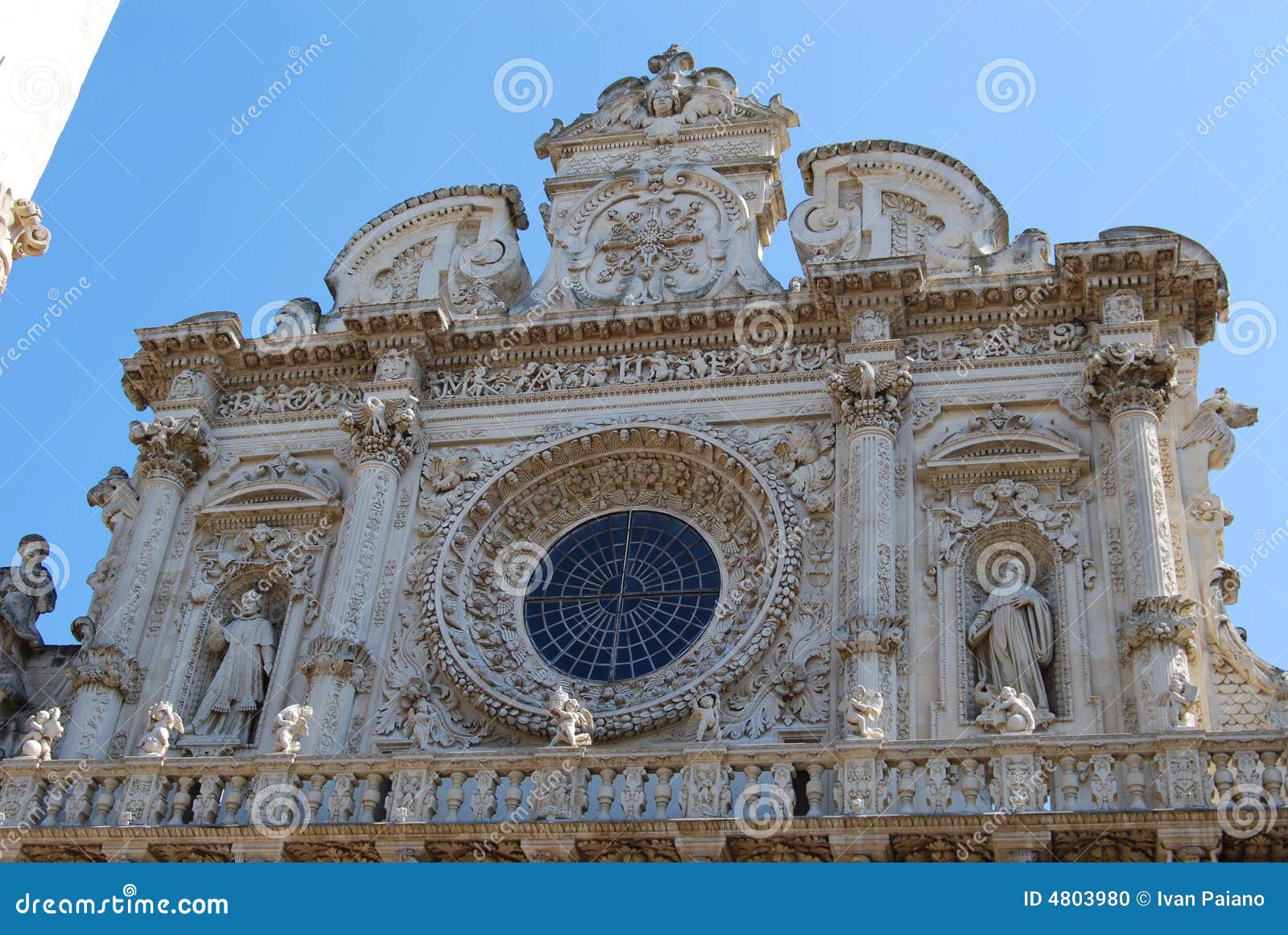 Sample of Italian Barocco stock photo. Image of stone - 4803980
