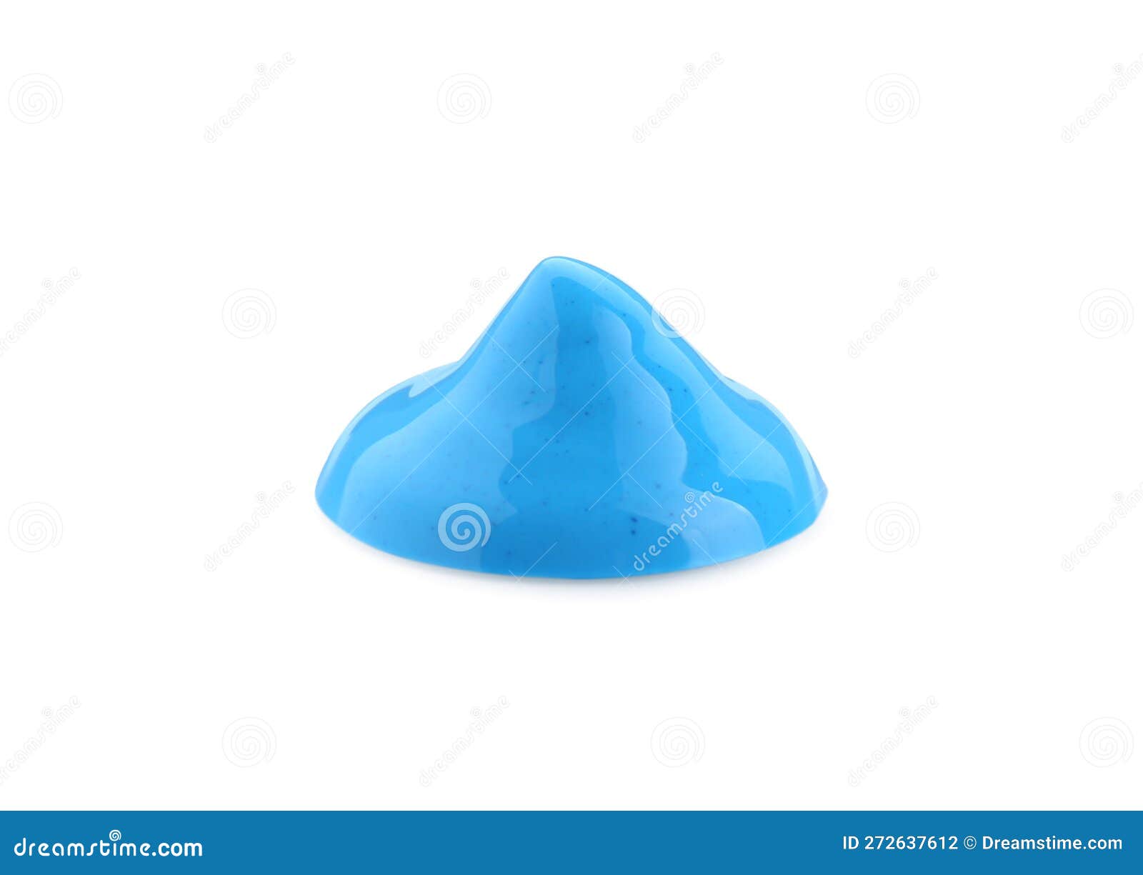 Sample of Light Blue Paint on White Background Stock Photo - Image of ...