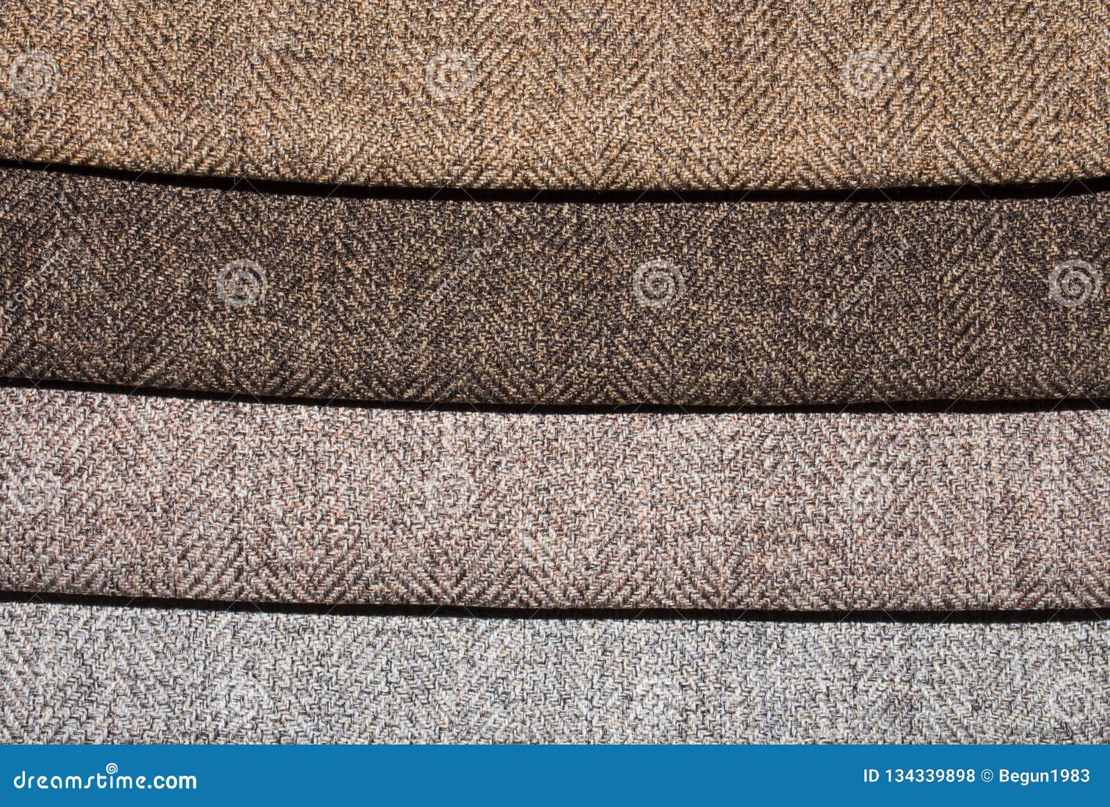 A Sample Of Multi-colored Textures Of Fabrics. Stock Photo ...