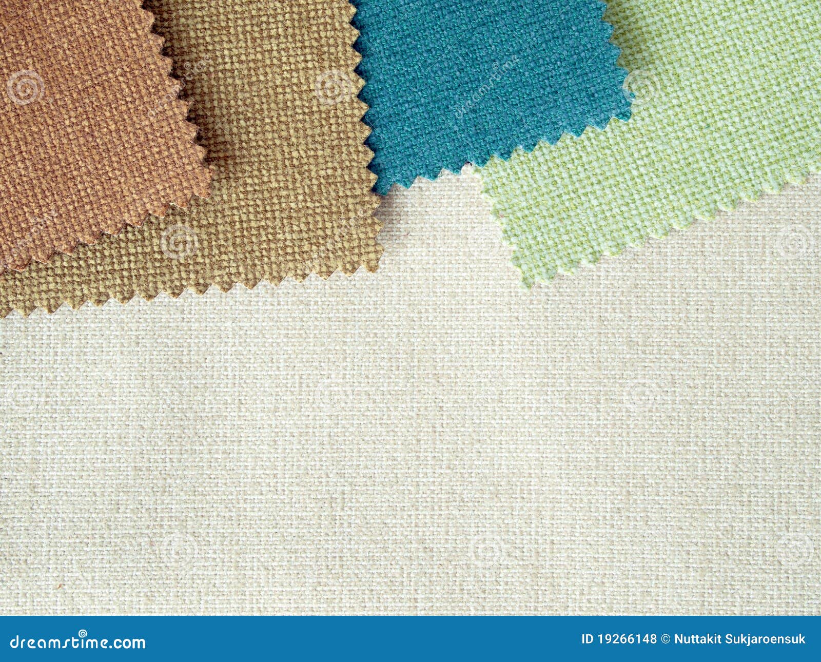 Sample Nature Tone Color Fabric Stock Photo - Image of modern, cloth ...