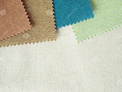 Sample Nature Tone Color Fabric Stock Photo - Image of modern, cloth ...