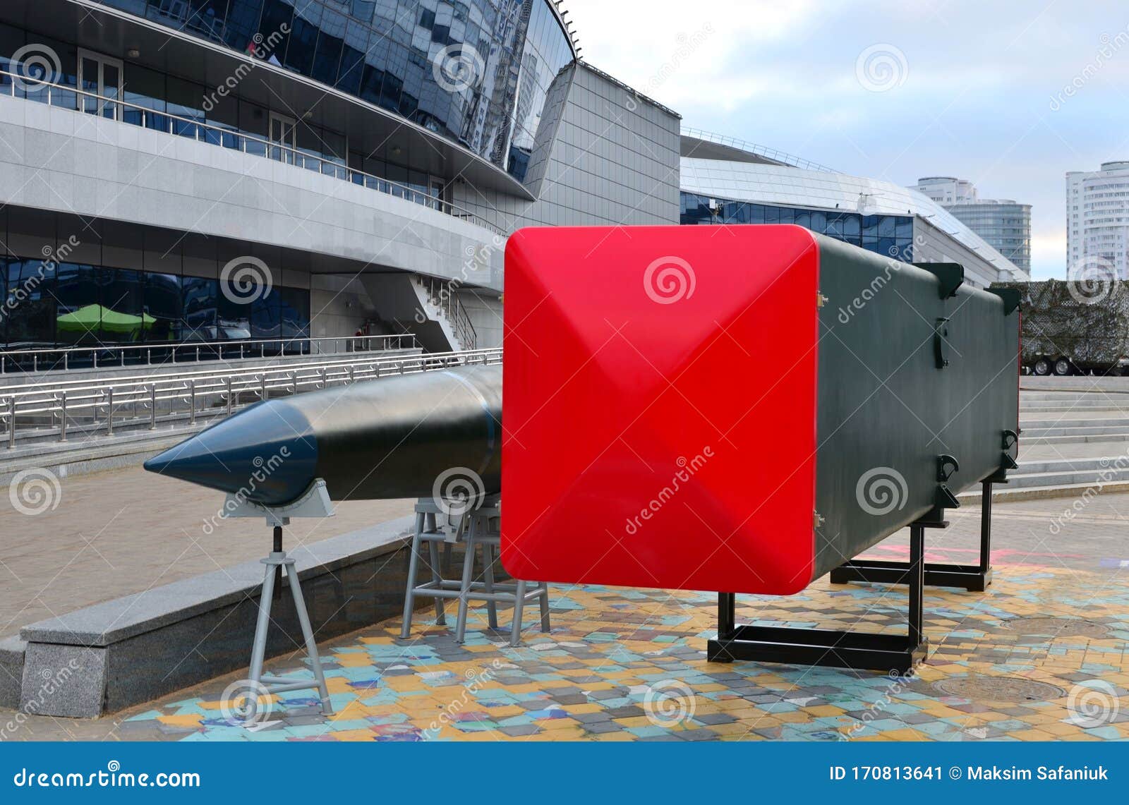 Sample of an Operational Tactical Missile and Launch Container for ...