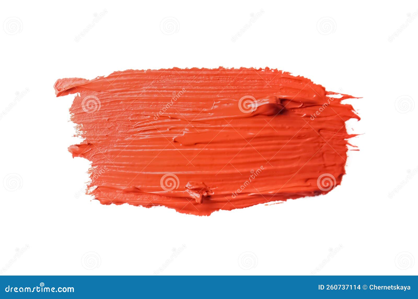 Sample of Orange Paint on White Background Stock Photo - Image of ...