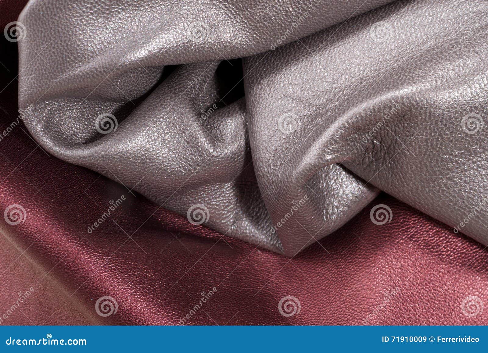 Set Of Sample Pieces Color Fabric Isolated On White Stock Photography ...