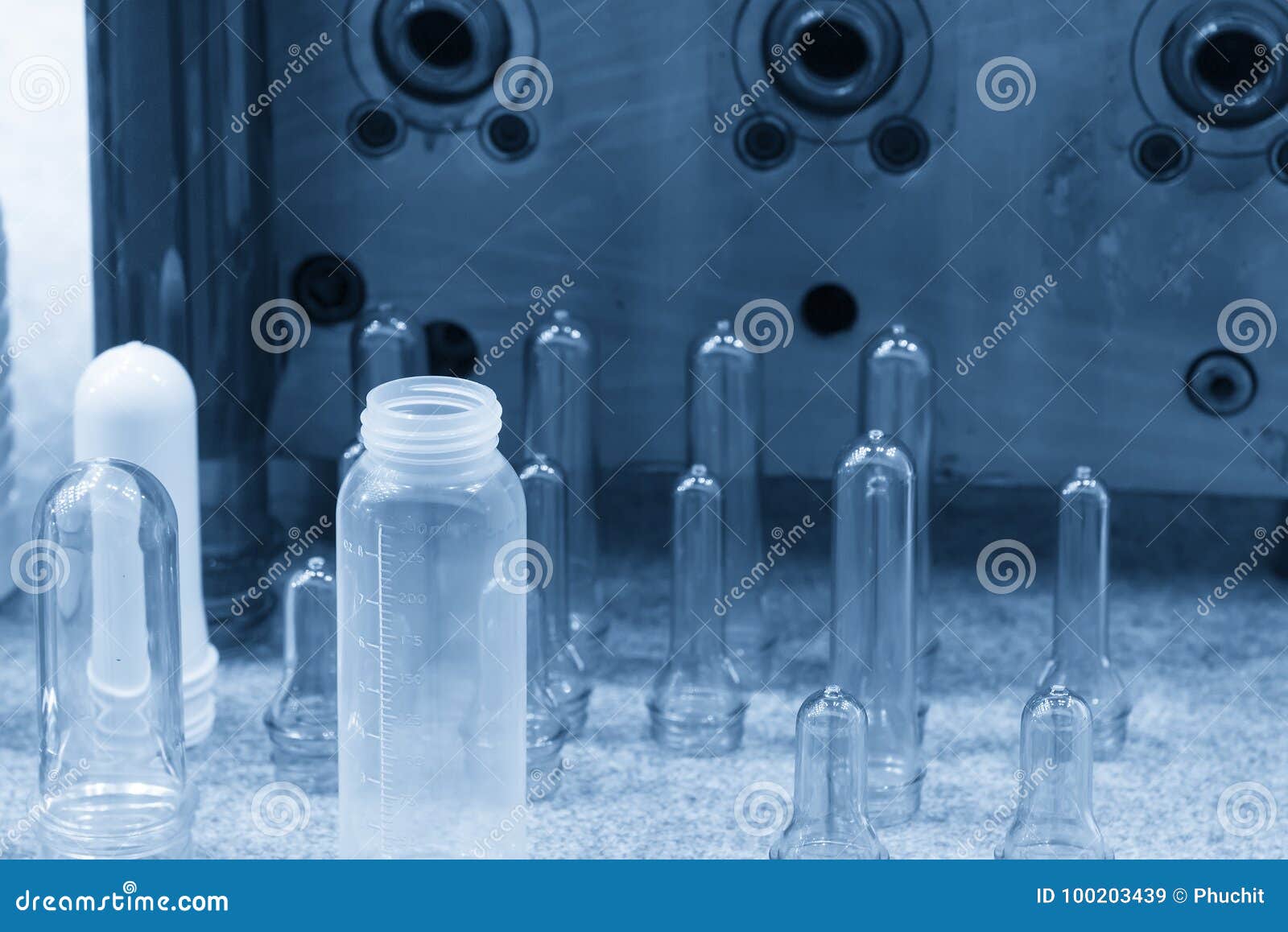 The Sample of Plastic Bottle Product Stock Image - Image of equipment ...