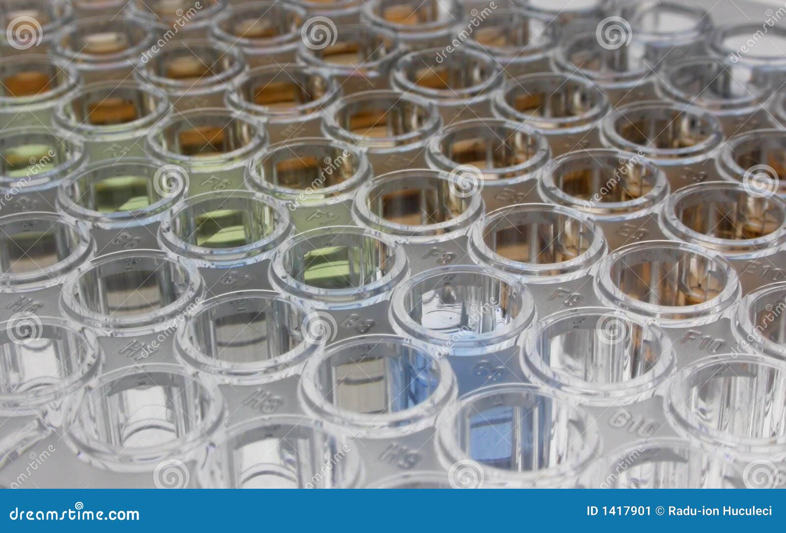 Sample plate-8 stock image. Image of automatic, biotech - 1417901