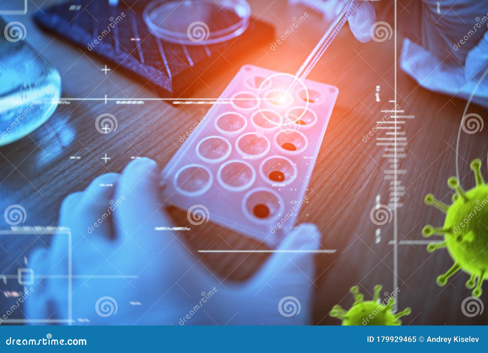 Sample plates with blood stock image. Image of blood - 179929465