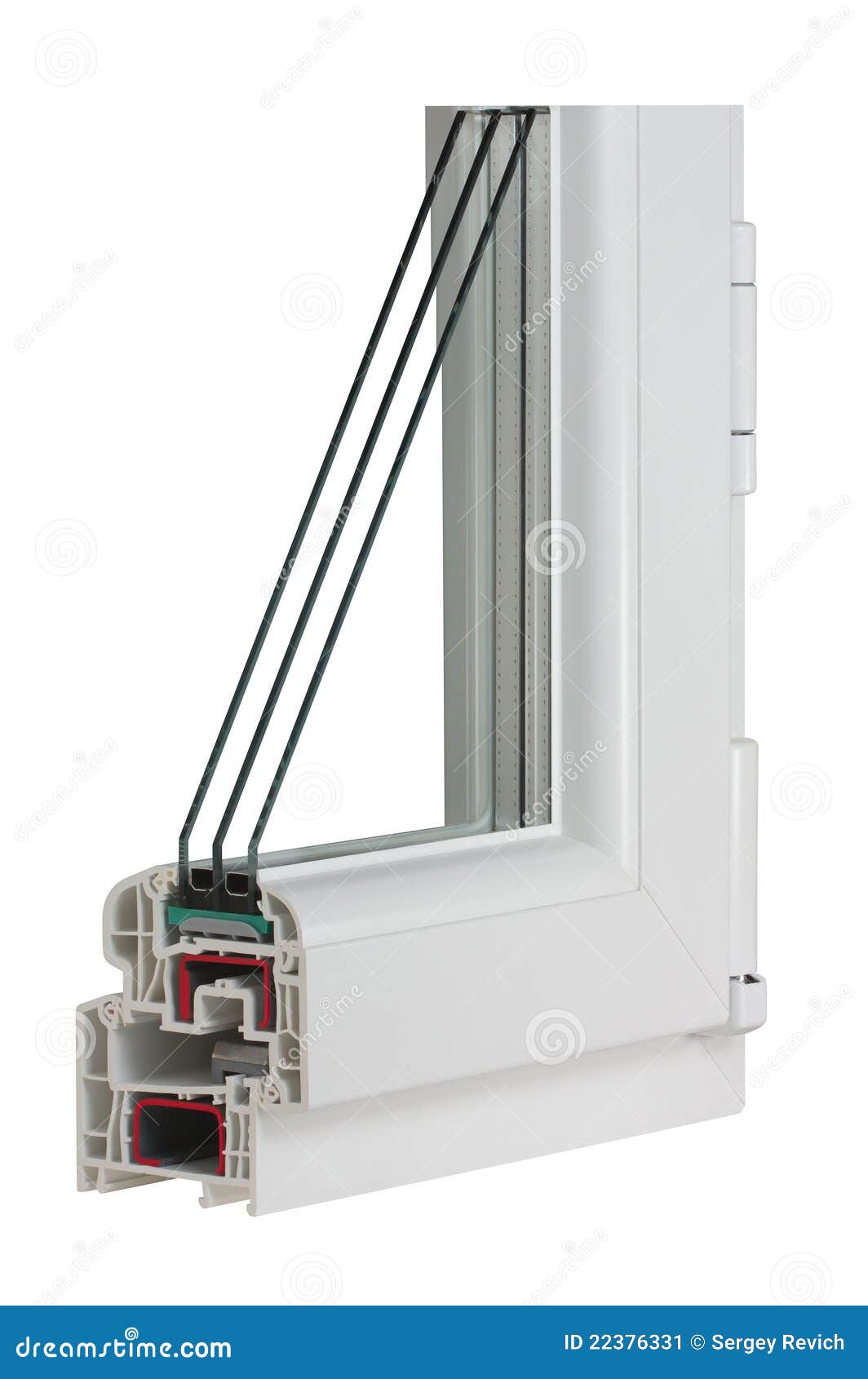 Sample PVC window stock image. Image of window, isolated - 22376331