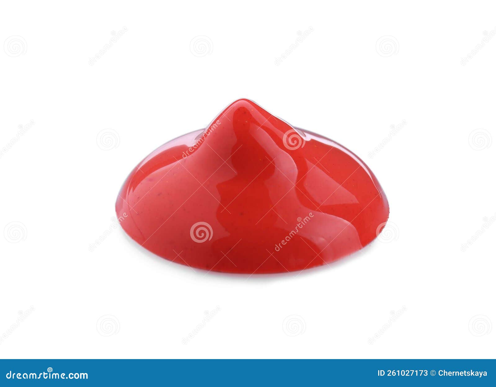 Sample of Red Paint on White Background Stock Image - Image of isolated ...