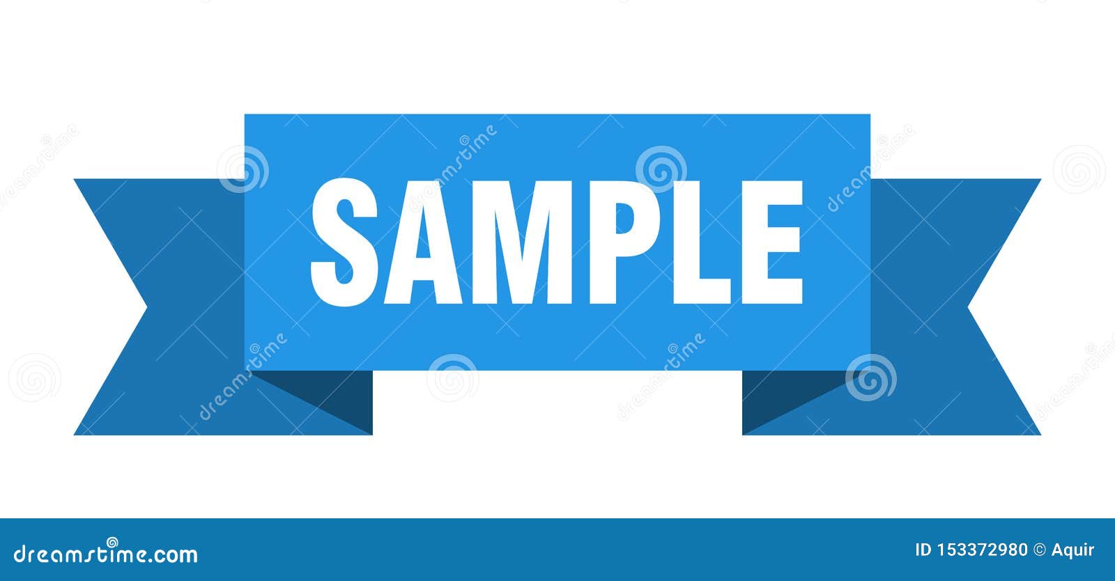 Sample ribbon. stock vector. Illustration of price, vignette - 153372980