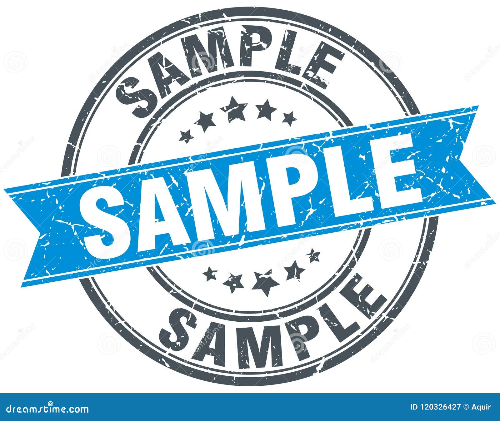 Sample stamp stock vector. Illustration of badge, round - 120326427