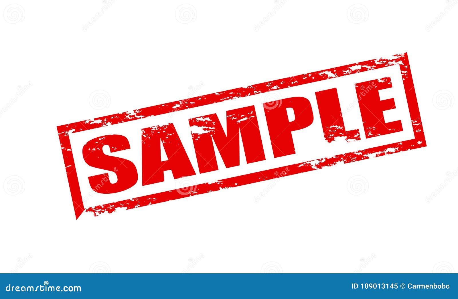 Sample stock illustration. Illustration of sample, word - 109013145
