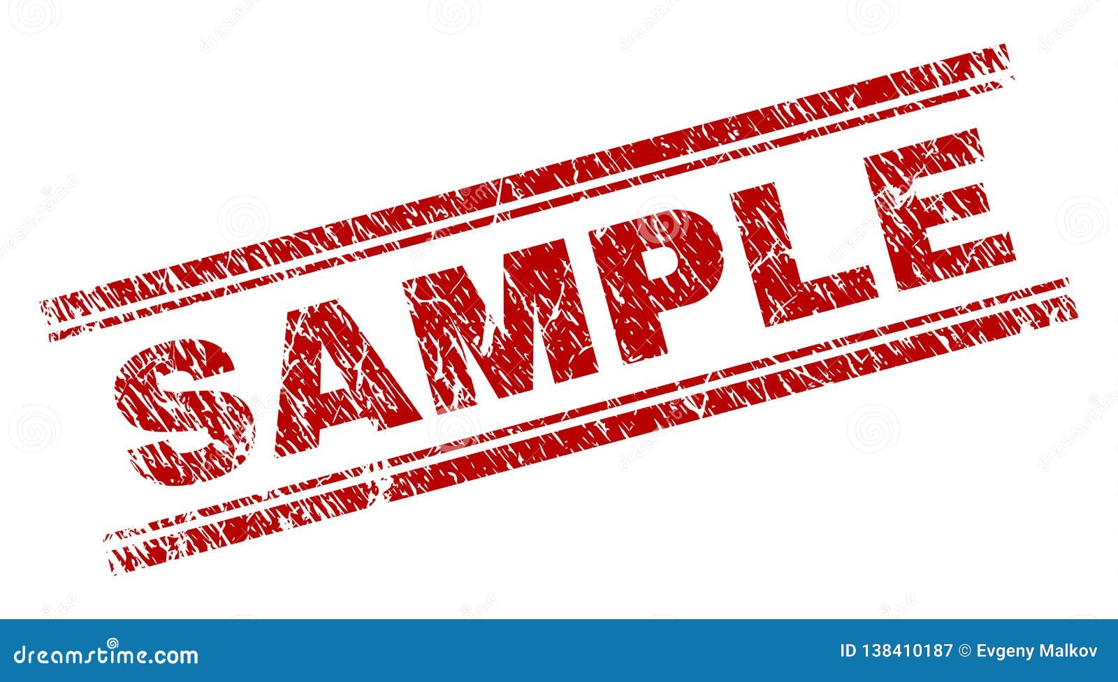 Scratched Textured SAMPLE Stamp Seal Stock Vector - Illustration of ...