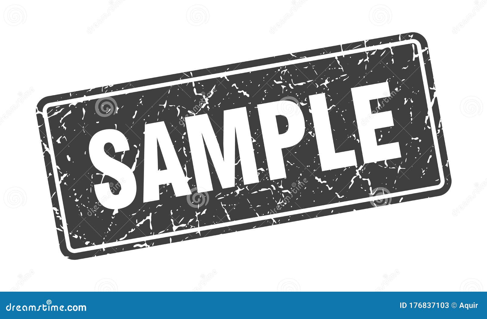 Sample Sign. Sample Grunge Stamp. Vector Illustration | CartoonDealer ...