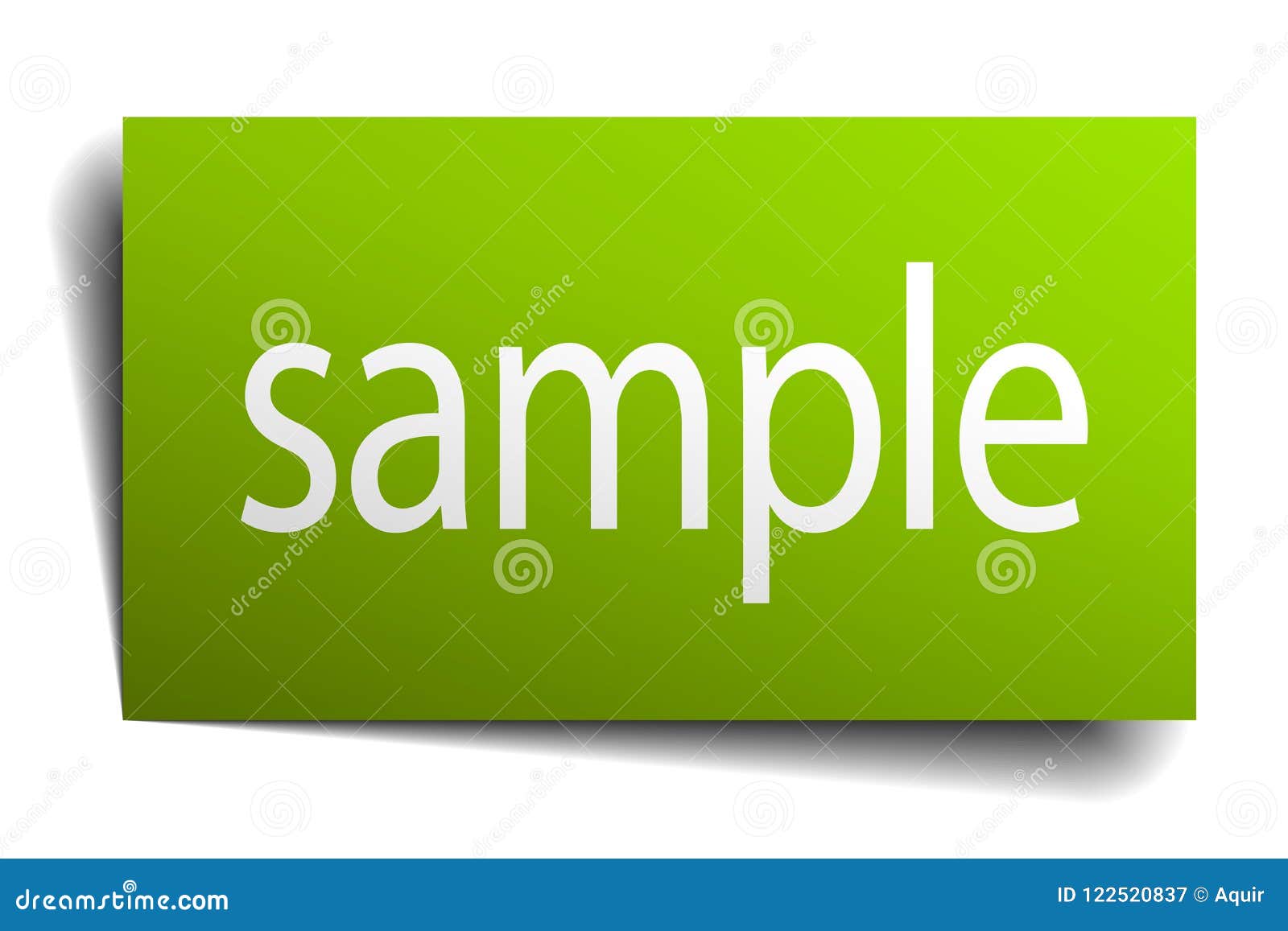Sample Of Square Puzzle Blank Template Or Cutting Guidelines. Vector ...